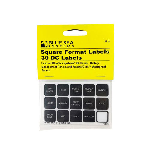 Marine & Boat Switch Panel Labels | Shop Our Battery & Marine Labels ...