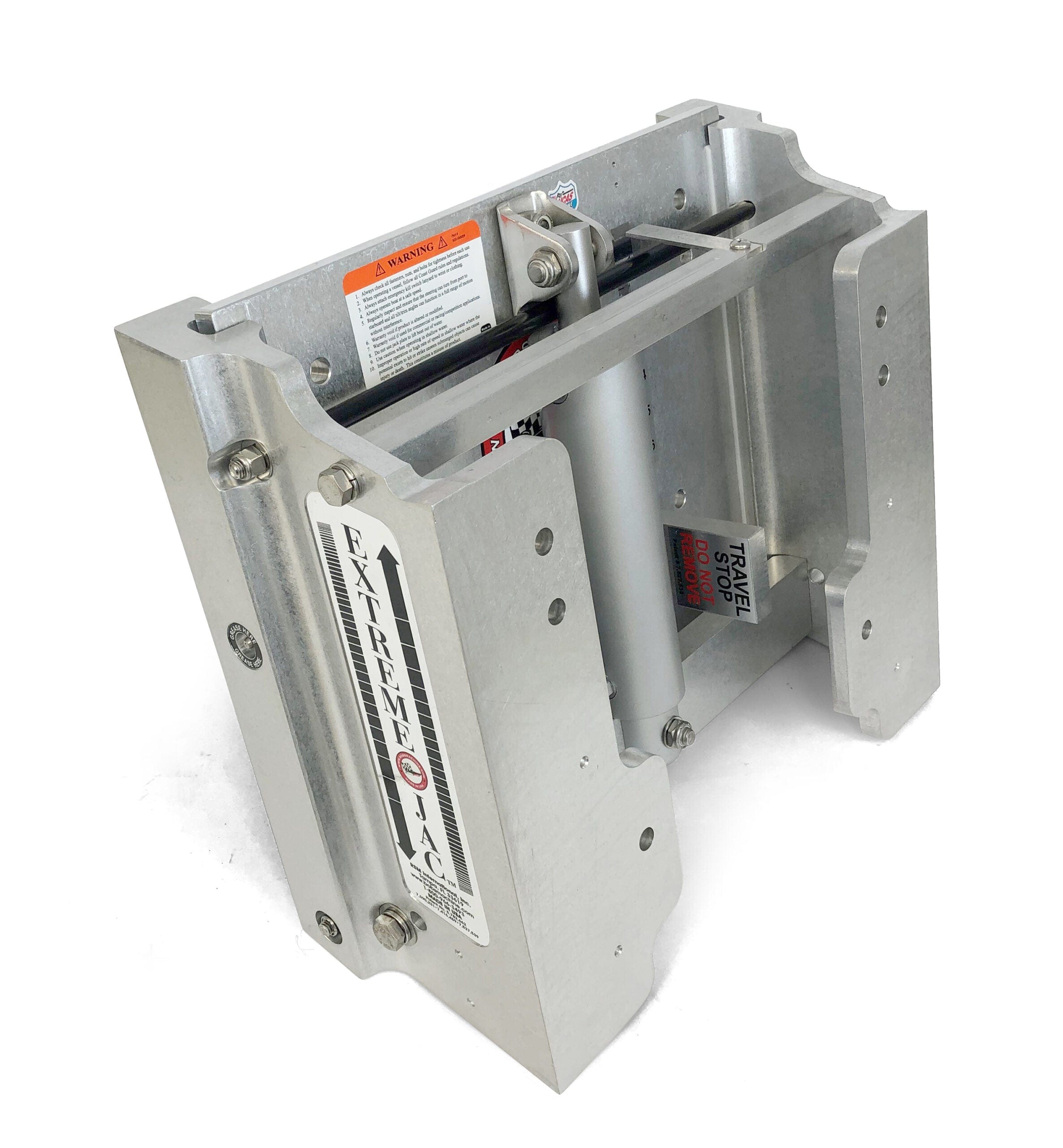 Bob's Machine 100-608002P Jack Plate Extreme Gen3 Action Series 8", Bl
