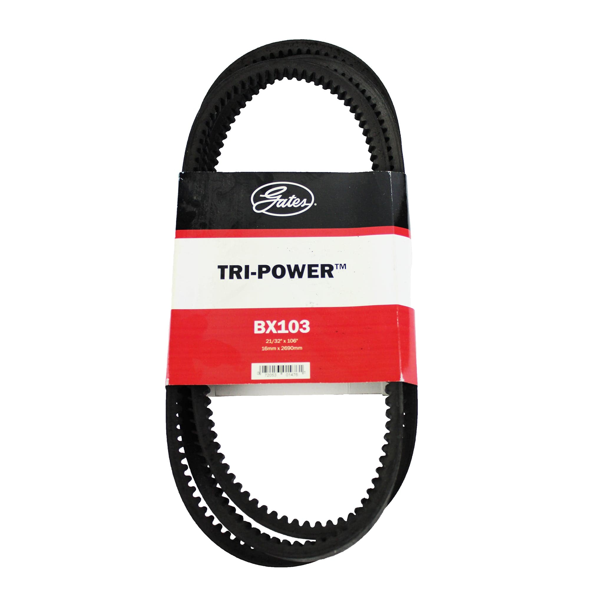 Gates BX103 Tri-Power BX Section V Belt - 21/32" x 106"