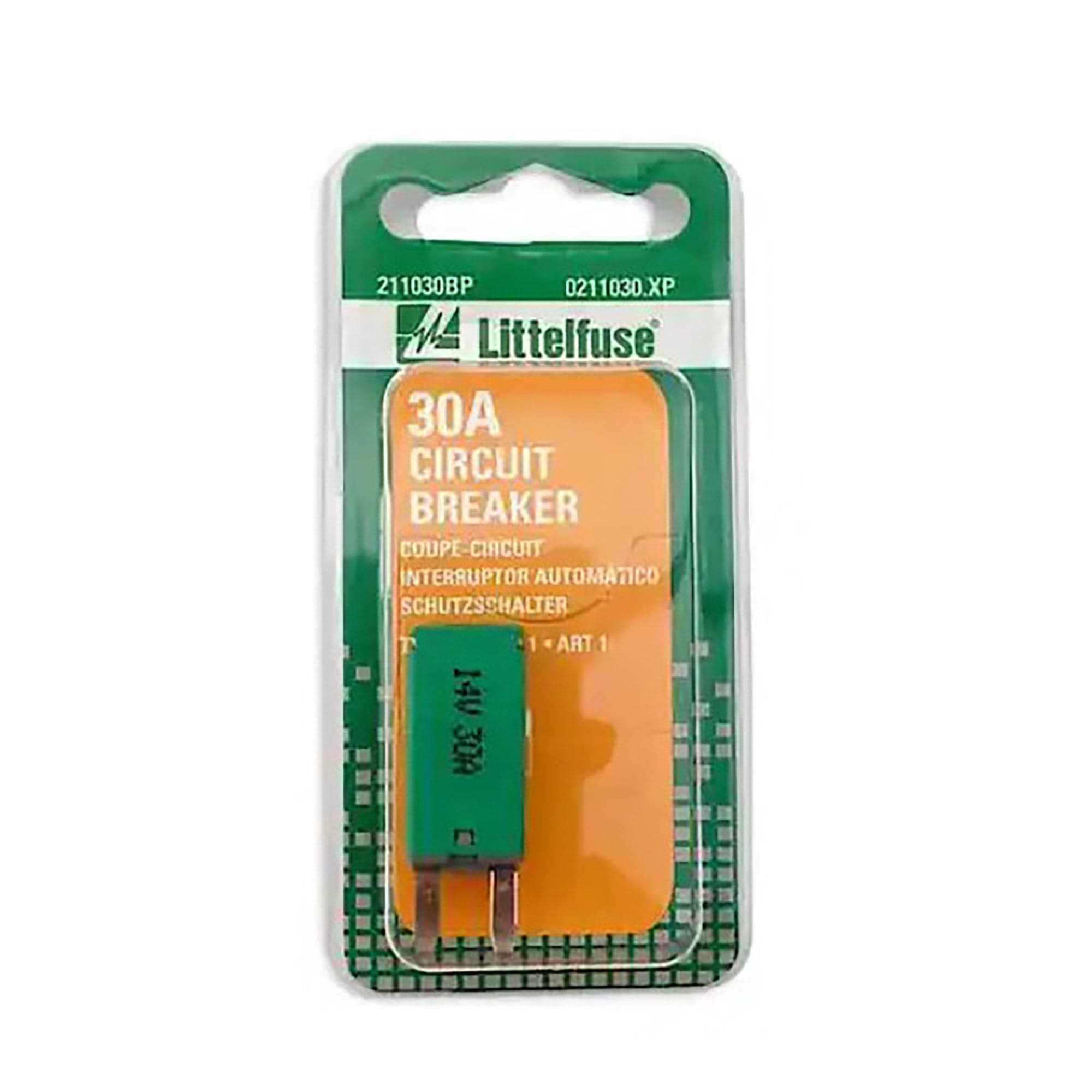 Mini Type 30A Circuit Breaker 0211030.XP Littelfuse