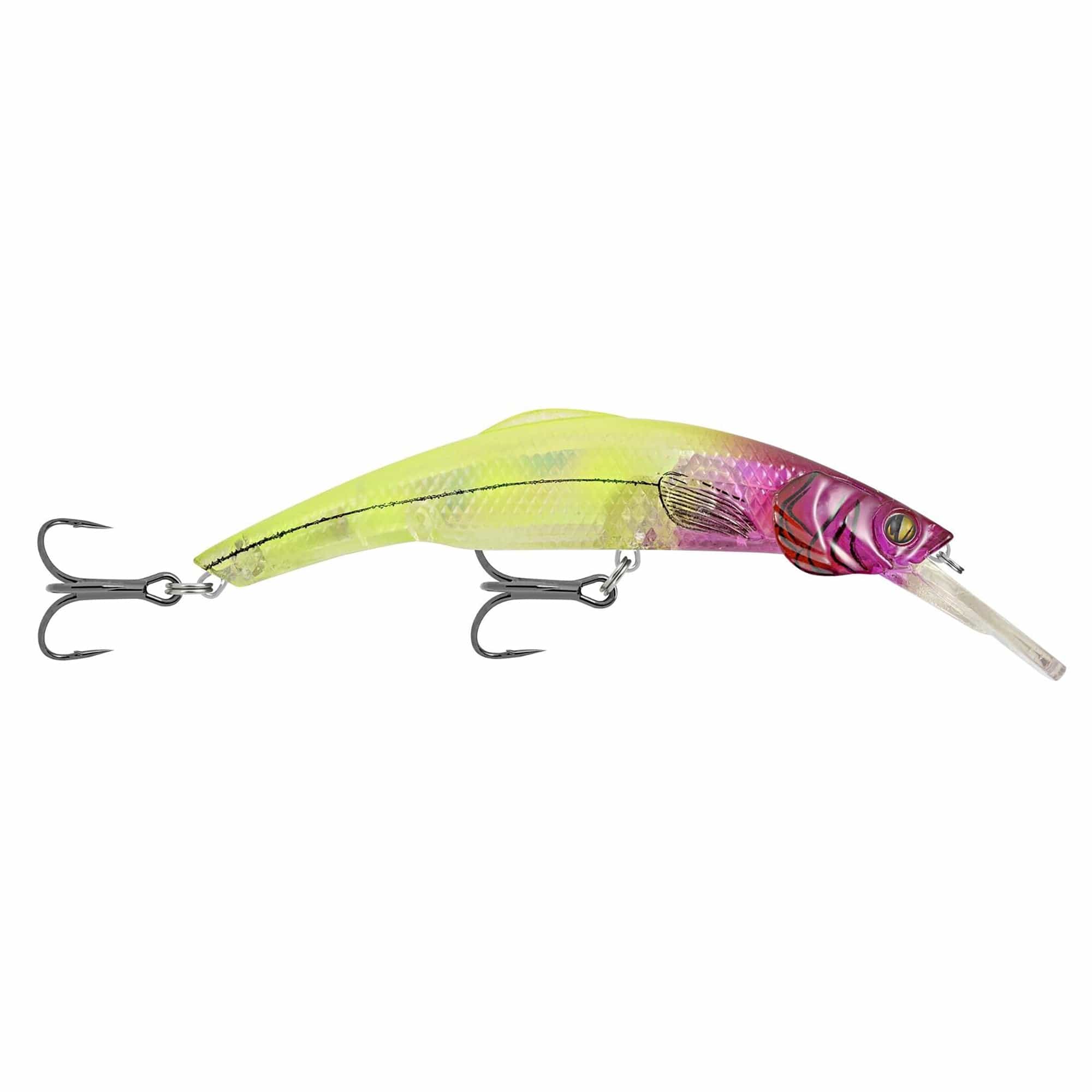 Marianne Huskey Signature Series Kinchou Minnow Lure, Churple, 3 1/2-I