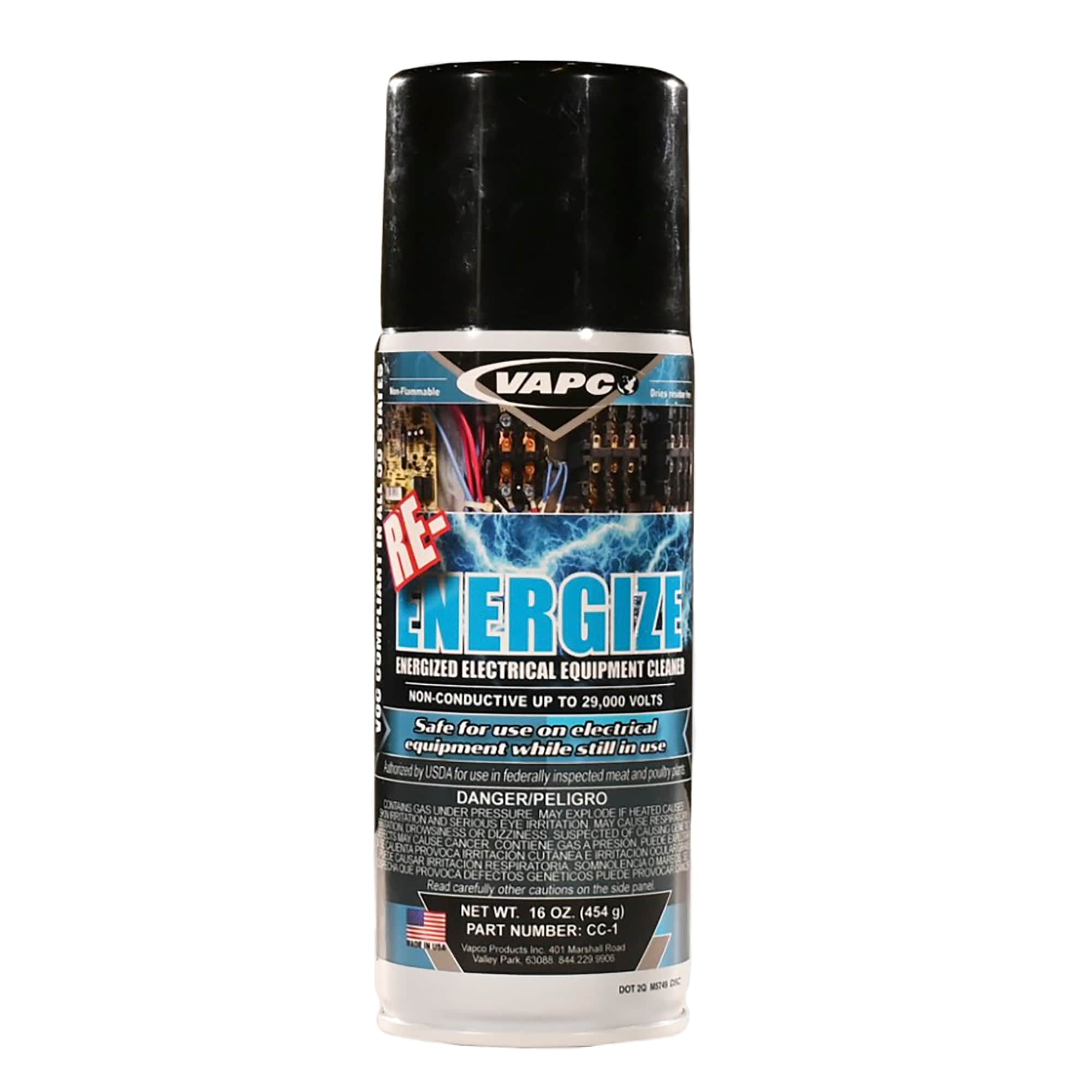 Electrical Contact Cleaner 16 Oz Vapco CC-1