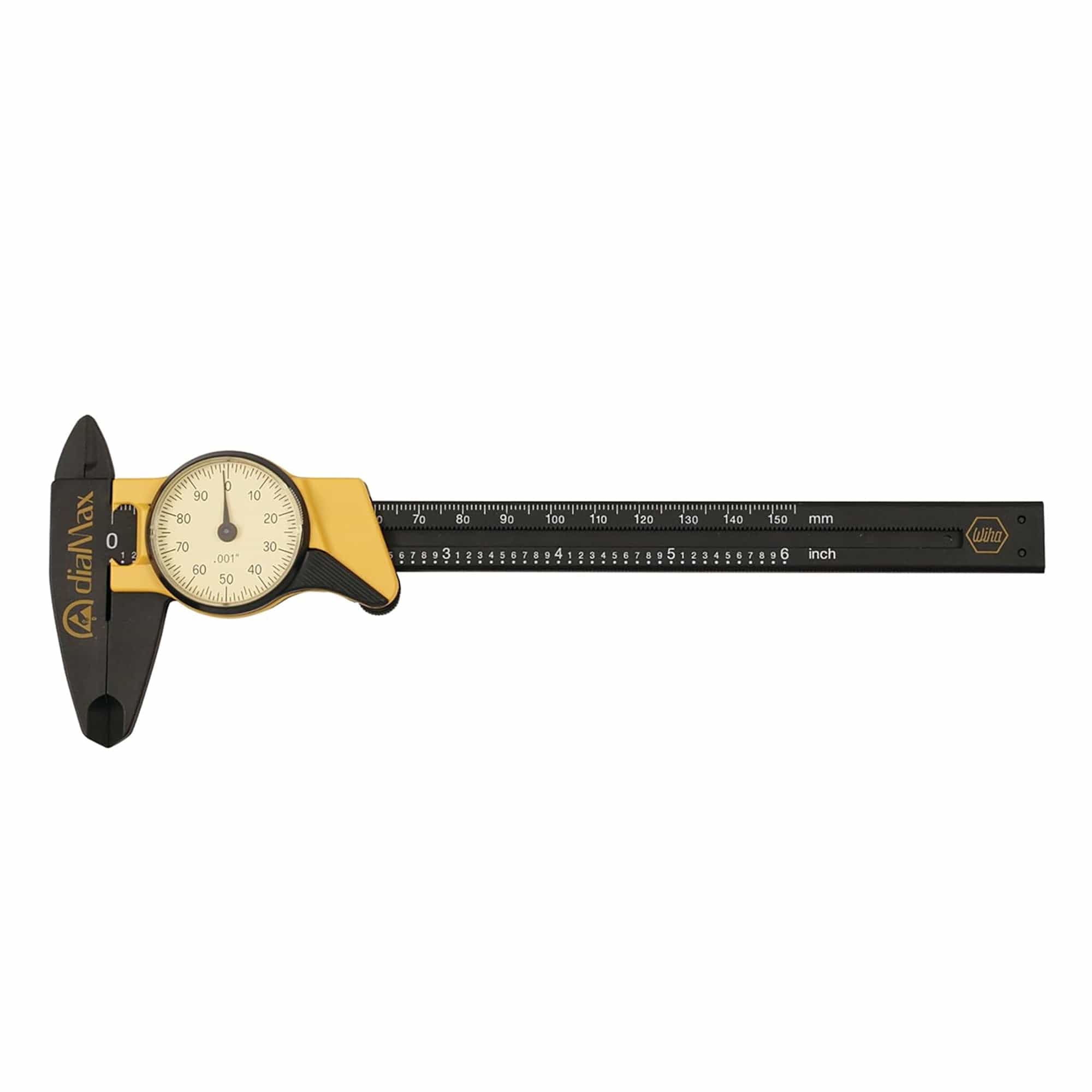 WIHA ESD Safe Dial Caliper - Inch - 41105