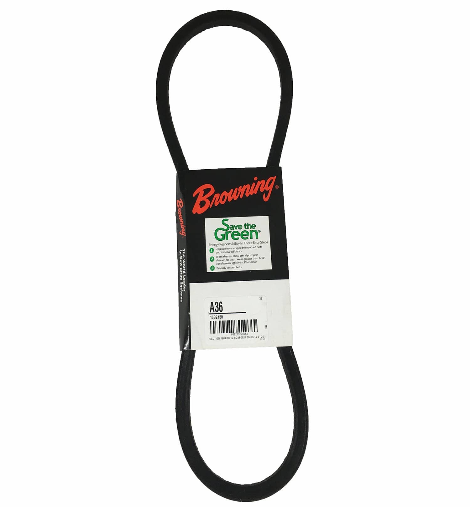 Packard A36 Browning Super Grip Classic A Section V Belt