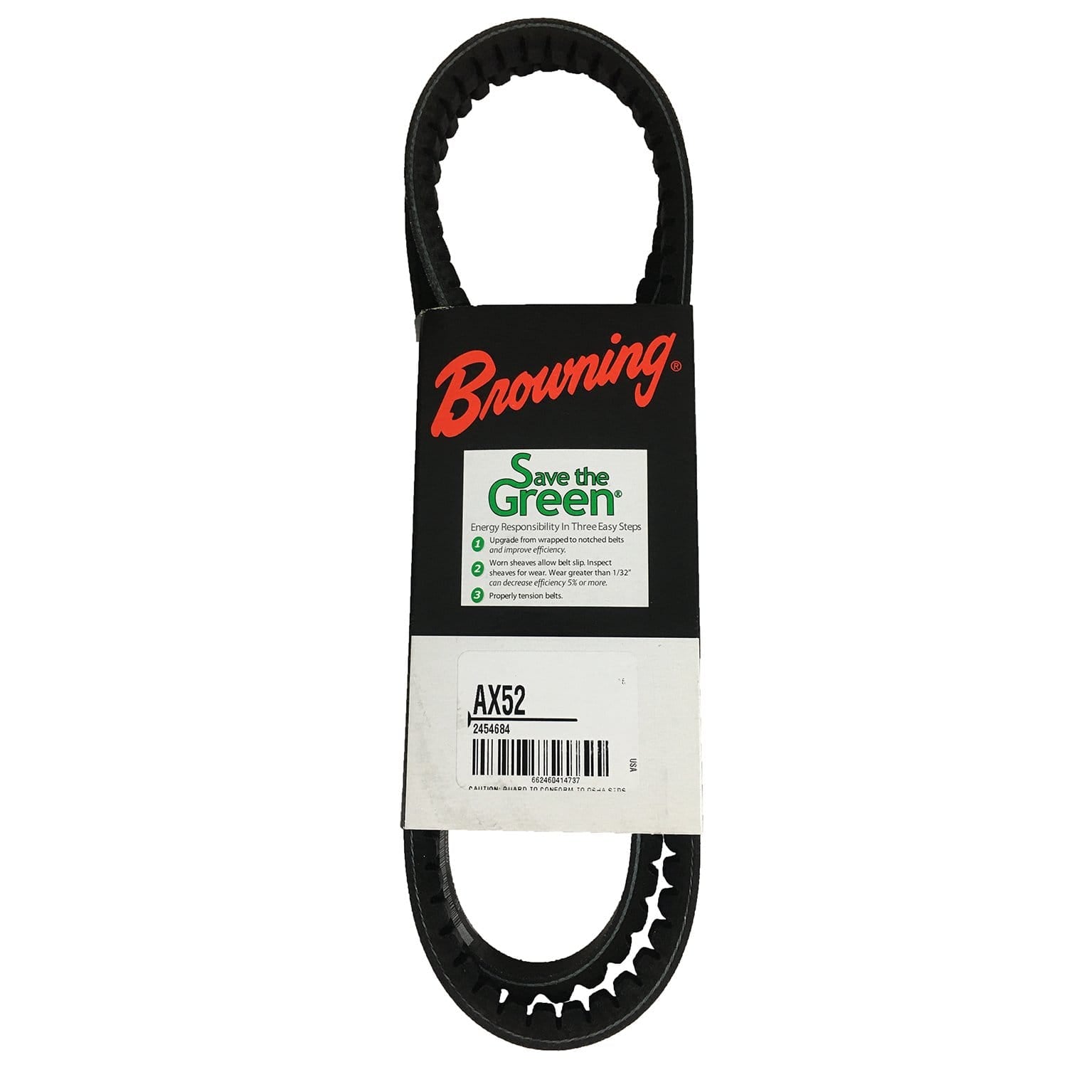 Packard AX52 Browning Gripnotch Belt