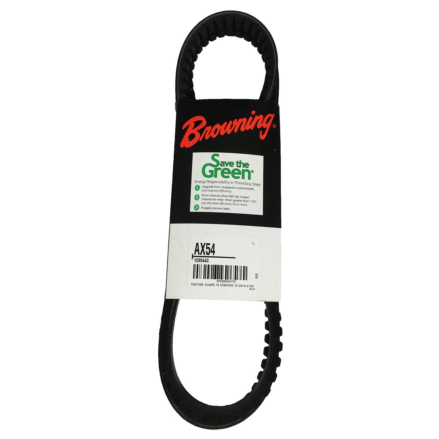 Packard AX54 Browning Gripnotch Belt