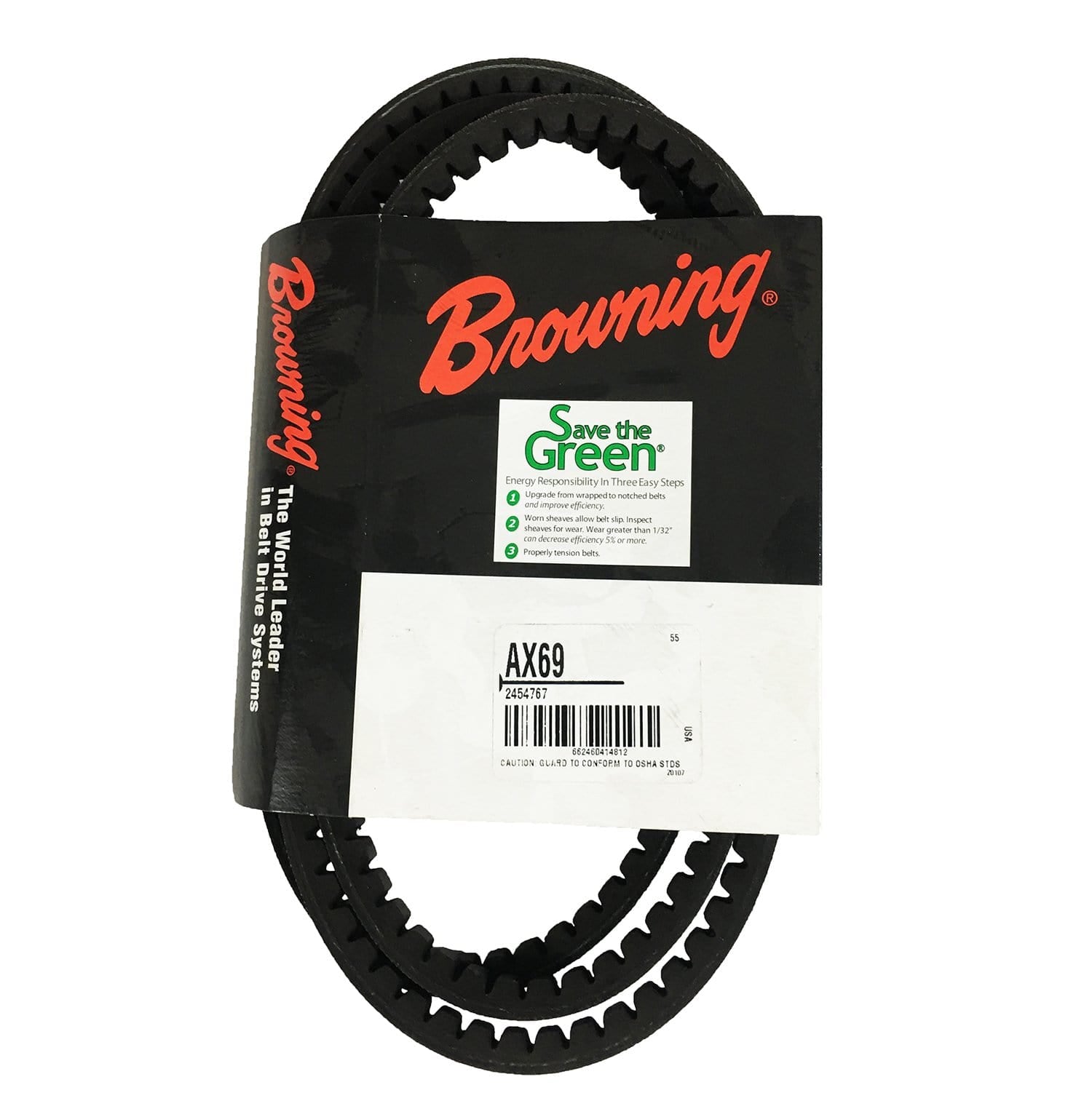 Packard AX69 Browning Gripnotch Belt