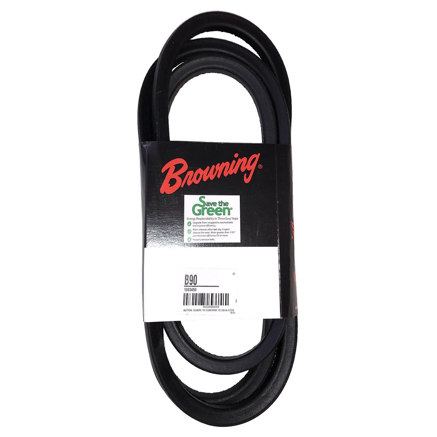 Packard B90 Browning Super Grip Classic B Section V Belt