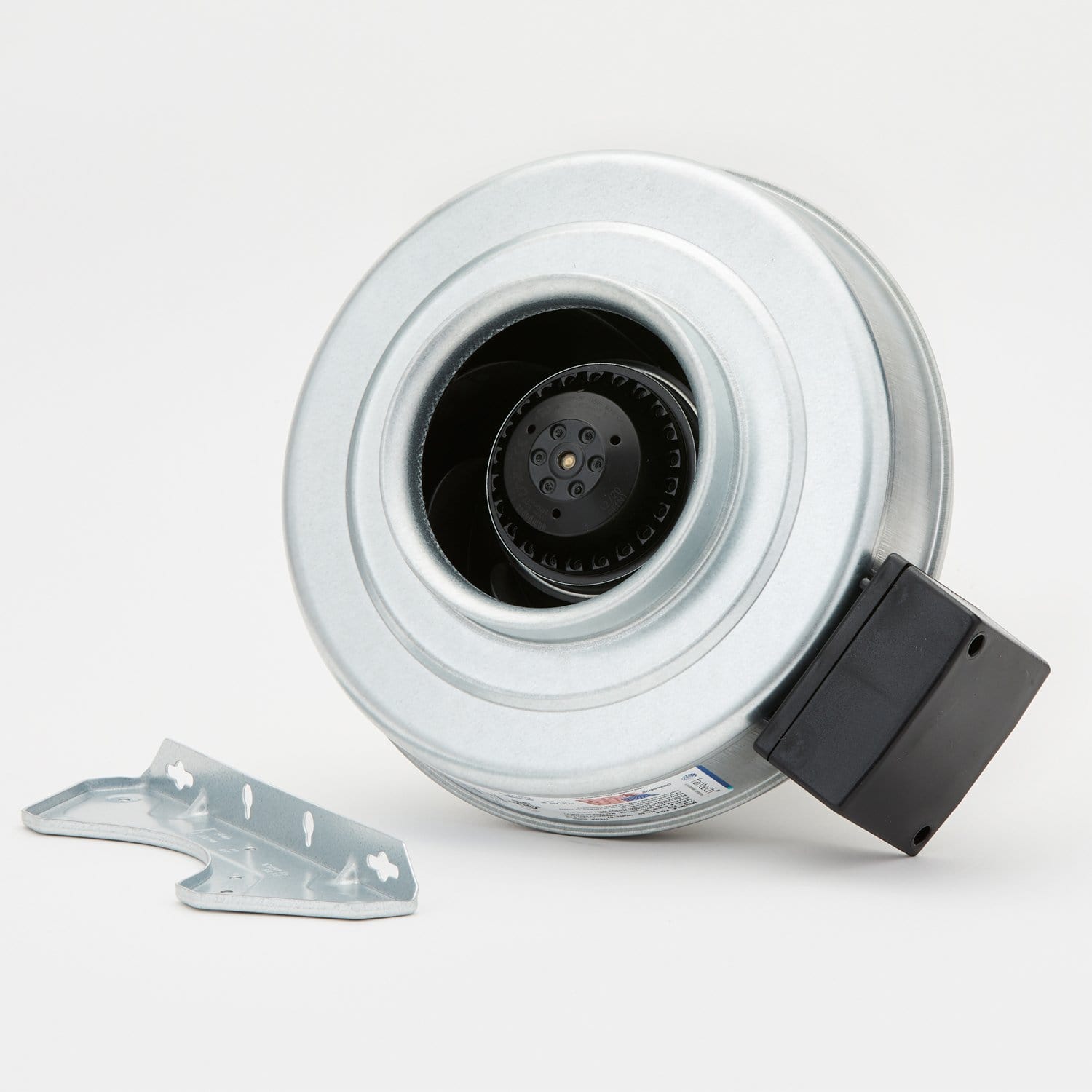 FanTech FG6XL 6" Inline Centrifugal Fan, Metal, 483 Cfm, 120-1-60, 1.3