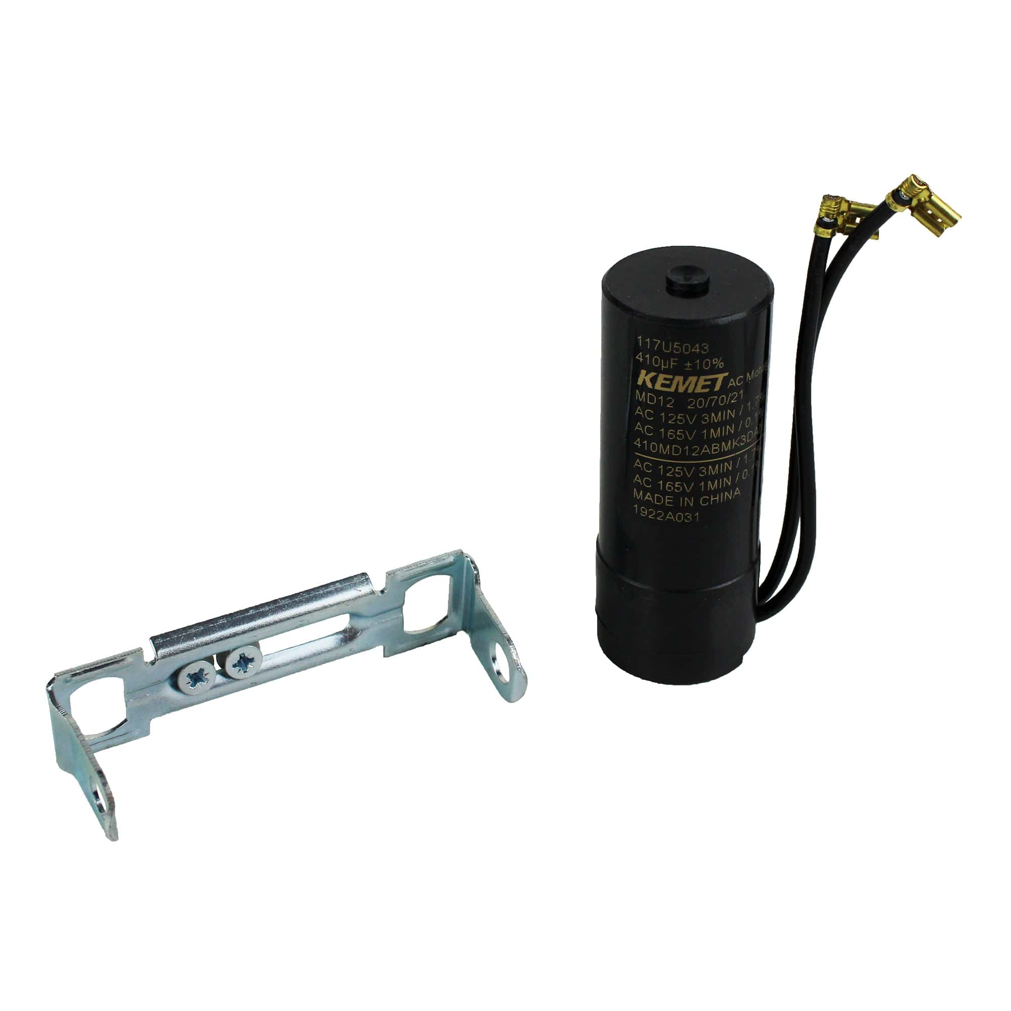 Danfoss 117U5043 Capacitor 410 MFD 115v Round W/bkt