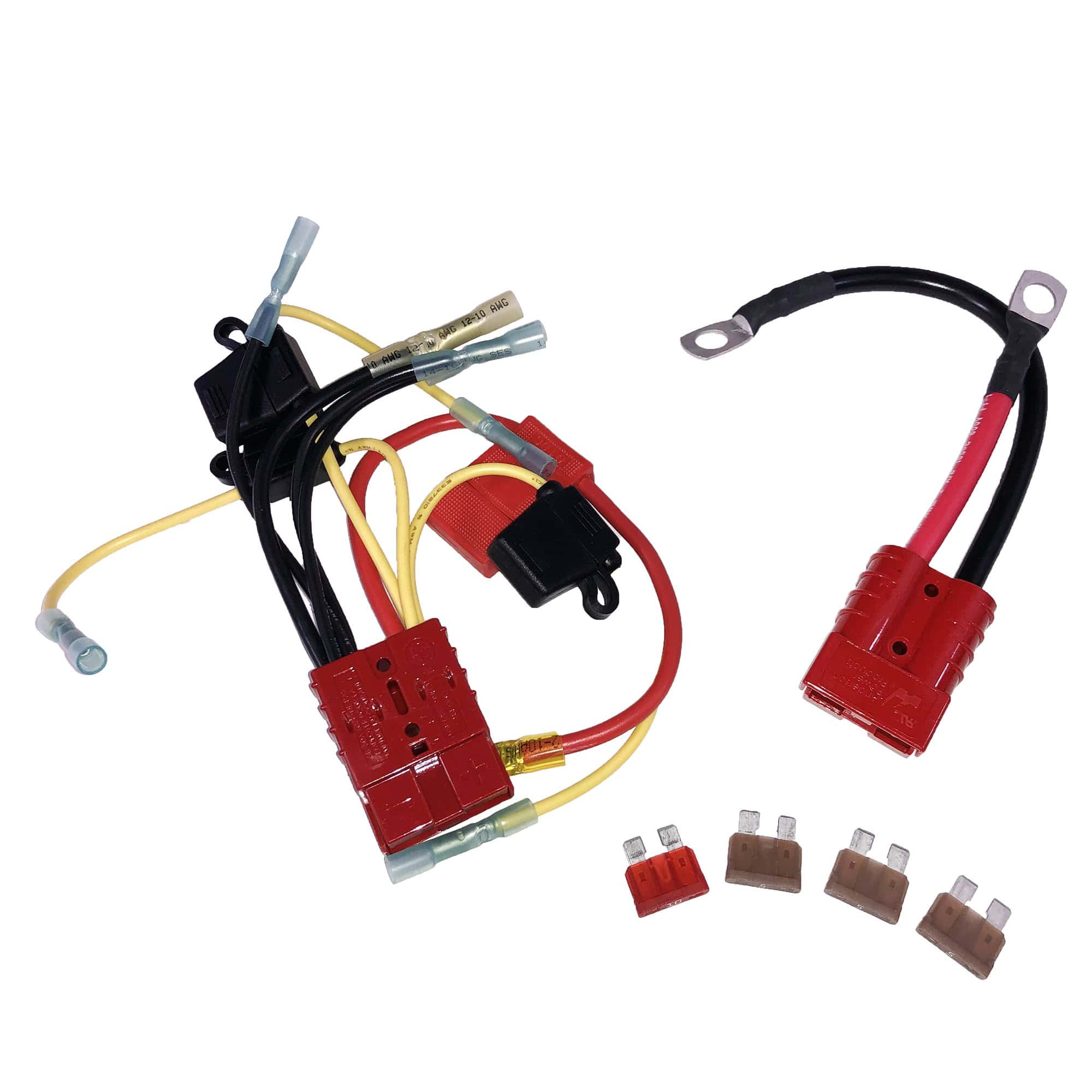 Connect-Ease RCE12VB4FK 12 Volt Multi (4) Fused Connection Kit Fuses I