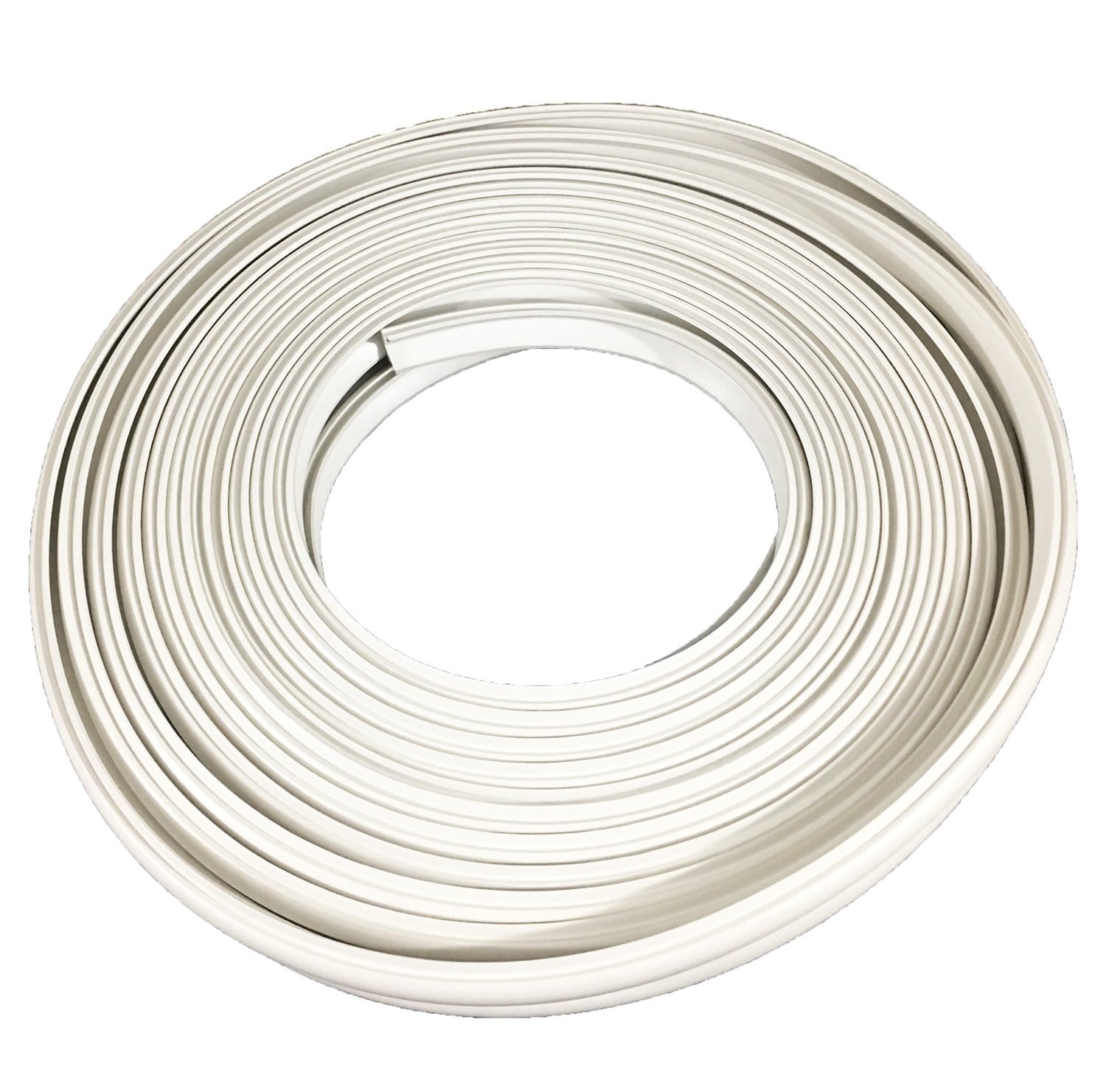 Taco Metals V12-0303WHC70-1 Frosty White Rub Rail Insert 1/2" x 1" x 7