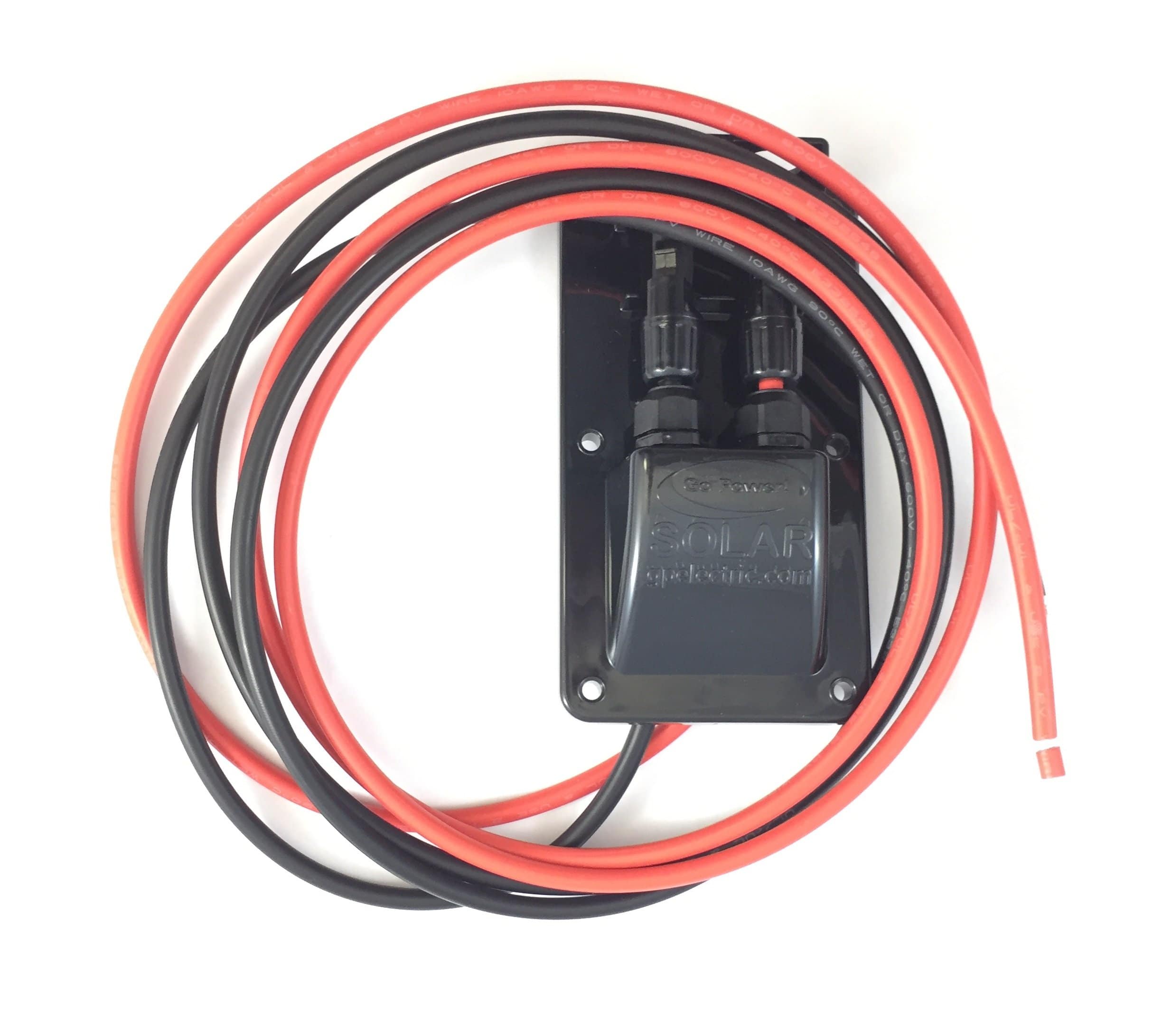 Go Power GP-CEP-7 Cable Entry Plate with 7' MC4 Cables